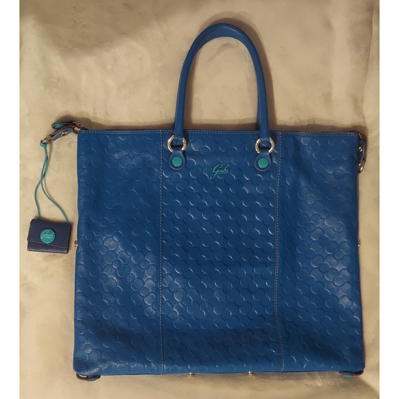 Gabs | Bags | Gabs Womens Cobalt Blue Calfskin Leather G3 Plus ...